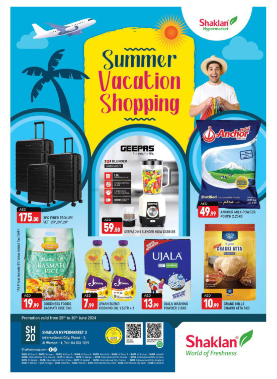Weekend Deals - Al Warsan from Shaklan until 30th June - Shaklan UAE ...