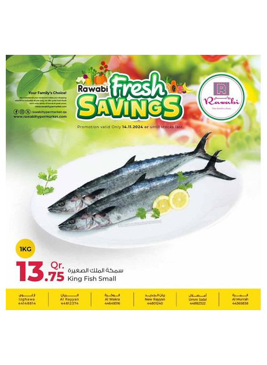 Fresh Savings Deals, Vol 2 from Rawabi Market until 14th November ...