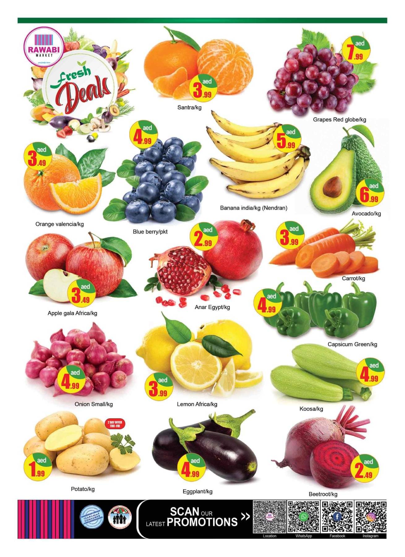 Value Days from Rawabi Market until 23rd October - Rawabi Market Offers ...