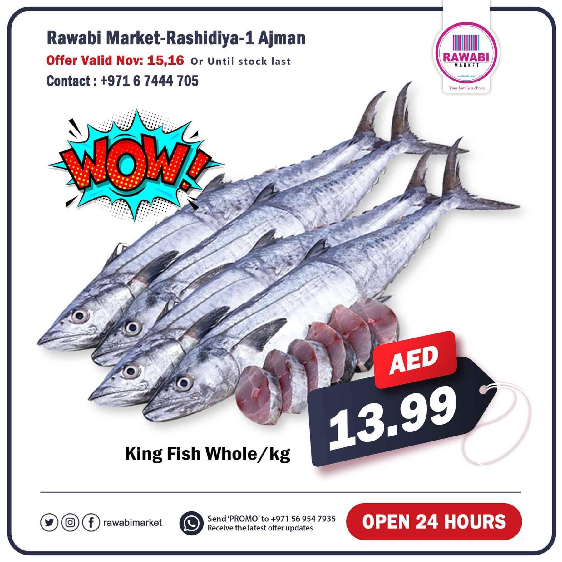 Hot Deals from Rawabi Market until 16th November - Rawabi Market Offers ...