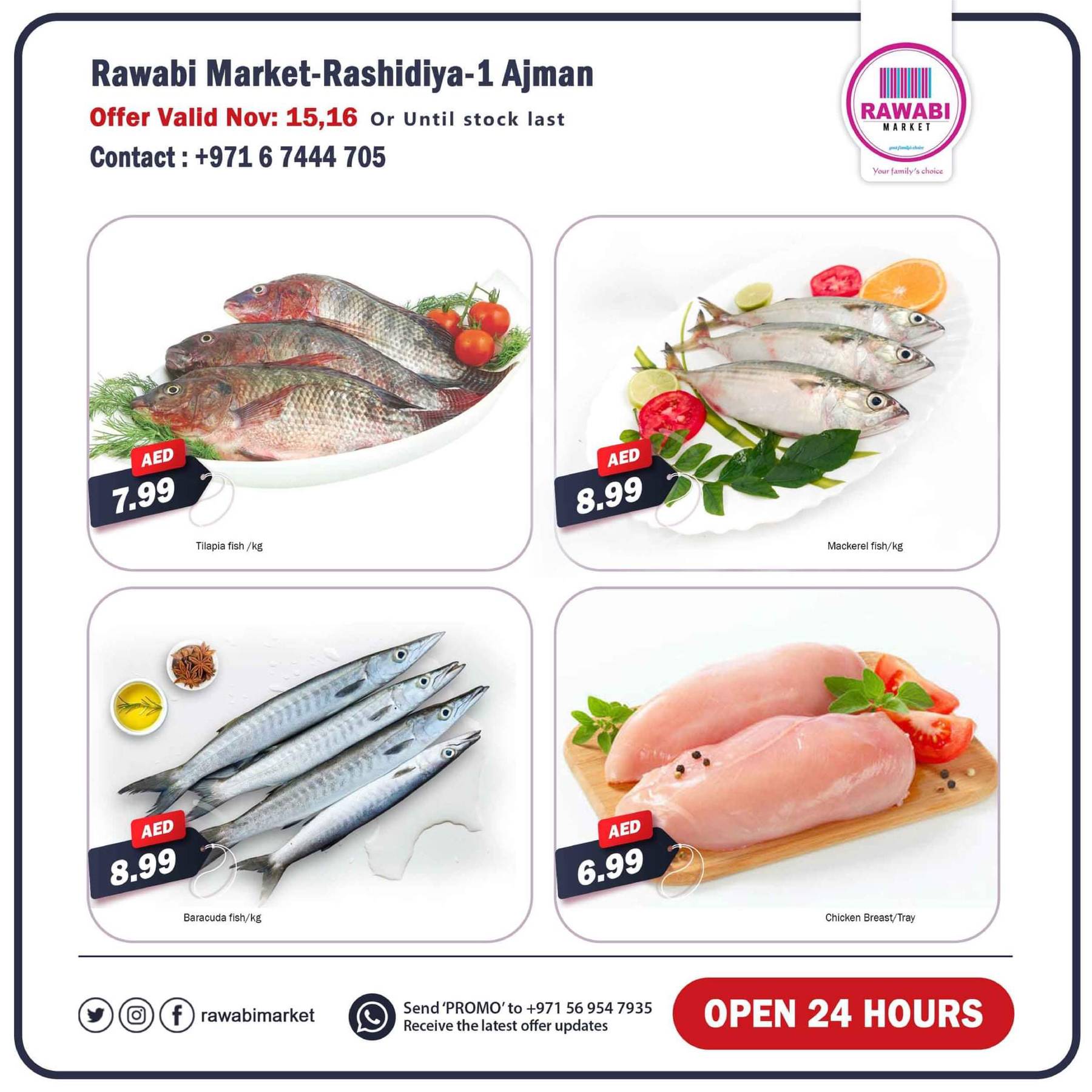 Hot Deals from Rawabi Market until 16th November - Rawabi Market Offers ...