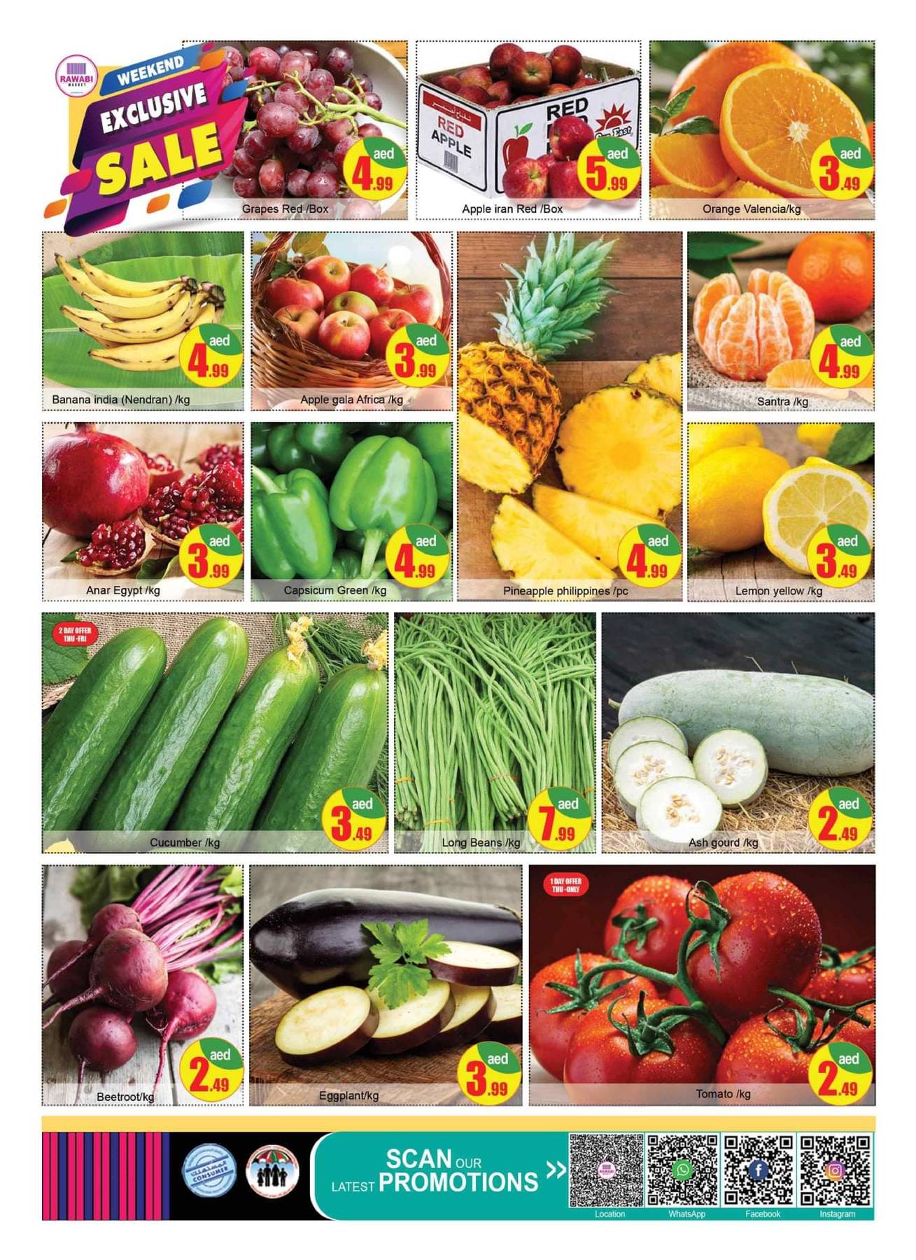 Weekend Sale from Rawabi Market until 20th November - Rawabi Market ...