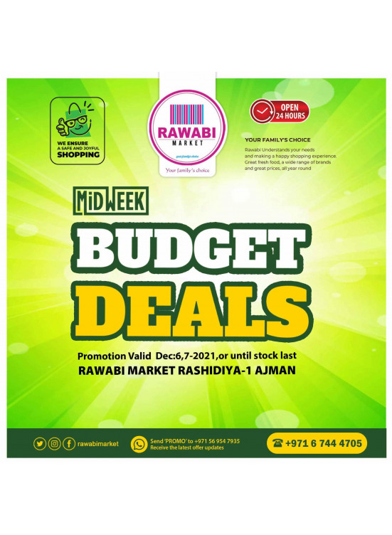 Budget Deals from Rawabi Market until 7th December - Rawabi Market UAE ...