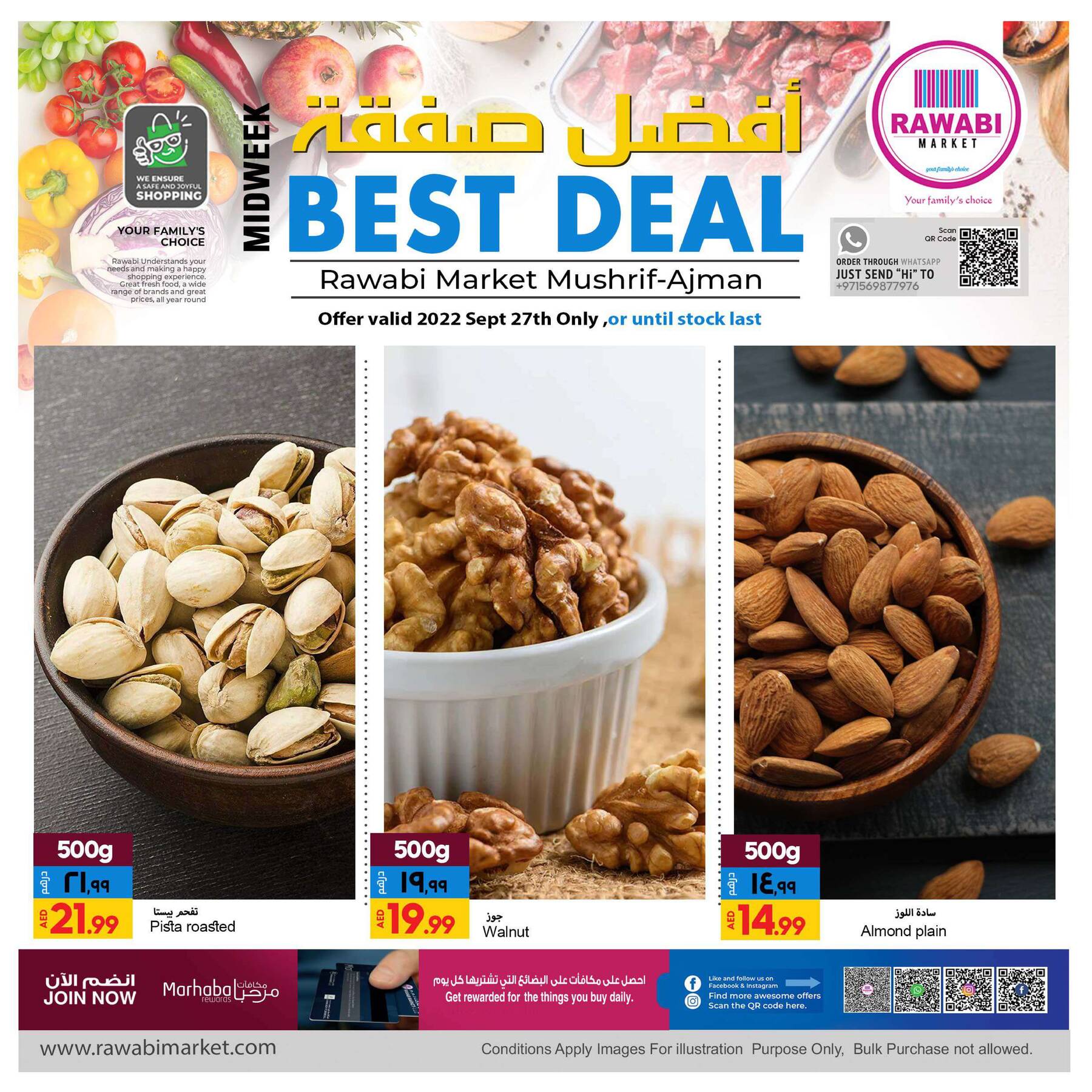 Midweek Deals - Mushrif, Ajman from Rawabi Market until 27th September ...