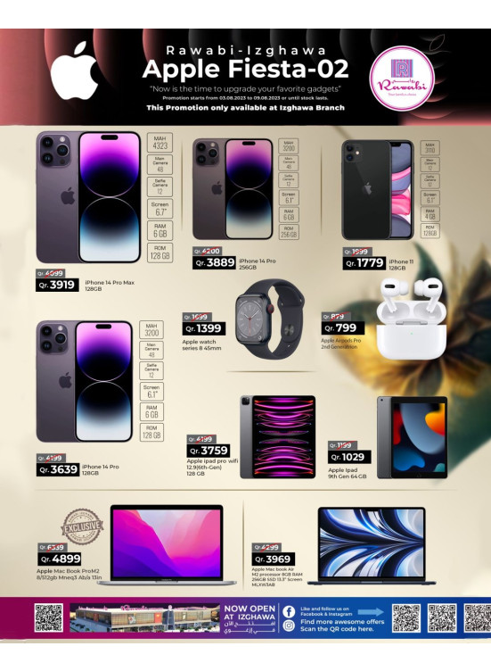 Apple Fiesta - Rawabi Hypermarket, Izghawa from Rawabi Market until 9th ...
