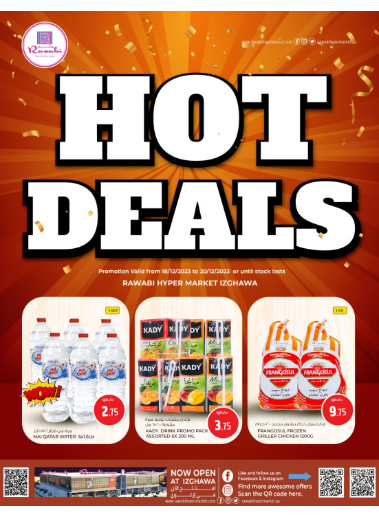 Hot Deals - Izghawa from Rawabi Market until 20th December - Rawabi Market Qatar Offers & Promotions