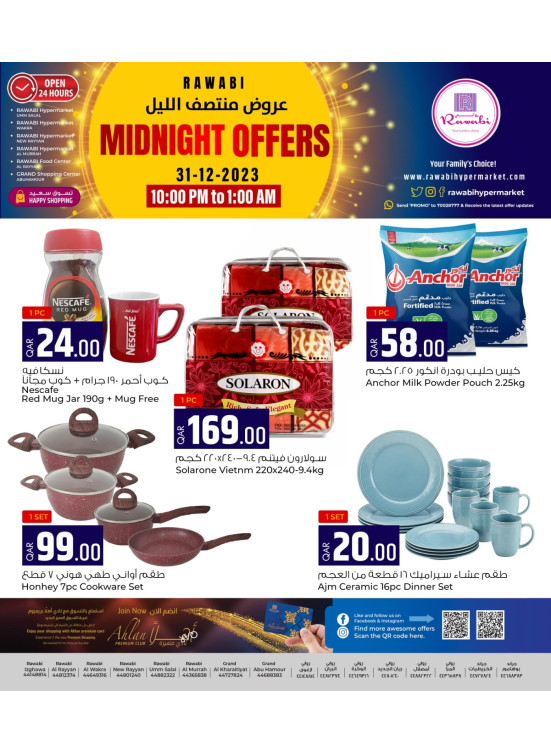 Midnight Offers from Rawabi Market until 31st December - Rawabi Market ...