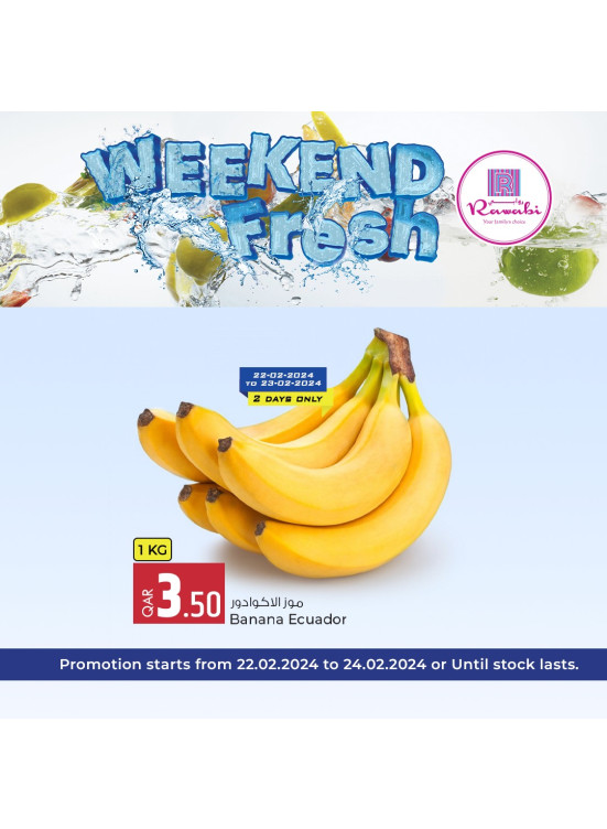 Weekend Fresh Deals, Vol 2 from Rawabi Market until 24th February ...