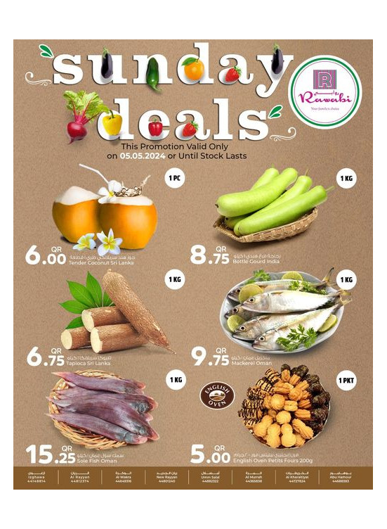 Sunday Deals from Rawabi Market until 5th May - Rawabi Market Qatar ...