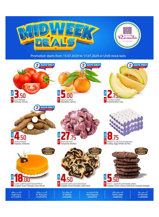 Mid-Week Deals from Rawabi Market until 17th July - Rawabi Market Qatar ...