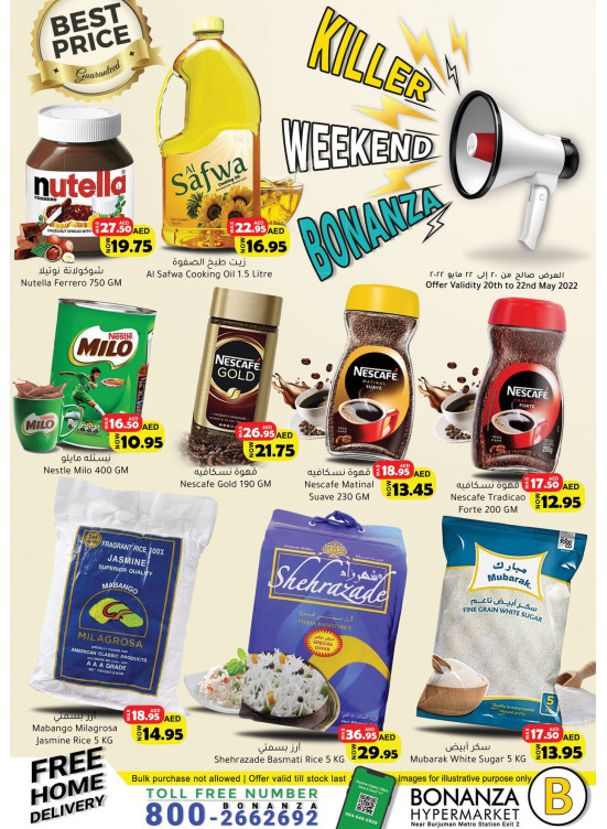 Weekend Deals from Bonanza Hypermarket until 22nd May - Bonanza ...