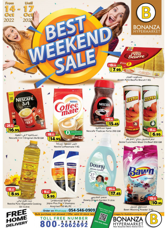 Best Weekend Sale from Bonanza Hypermarket until 17th October - Bonanza ...