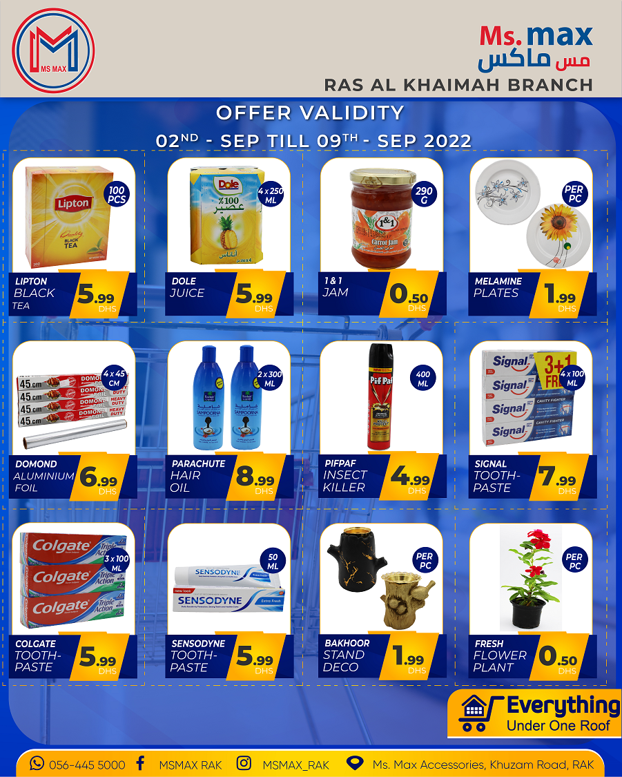 Mega Sale from Ms Max until 9th September - Ms Max Offers & Promotions