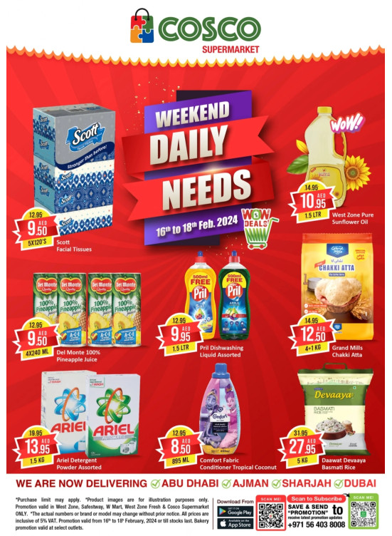 Weekend Sale from Cosco Supermarket until 18th February - Cosco ...
