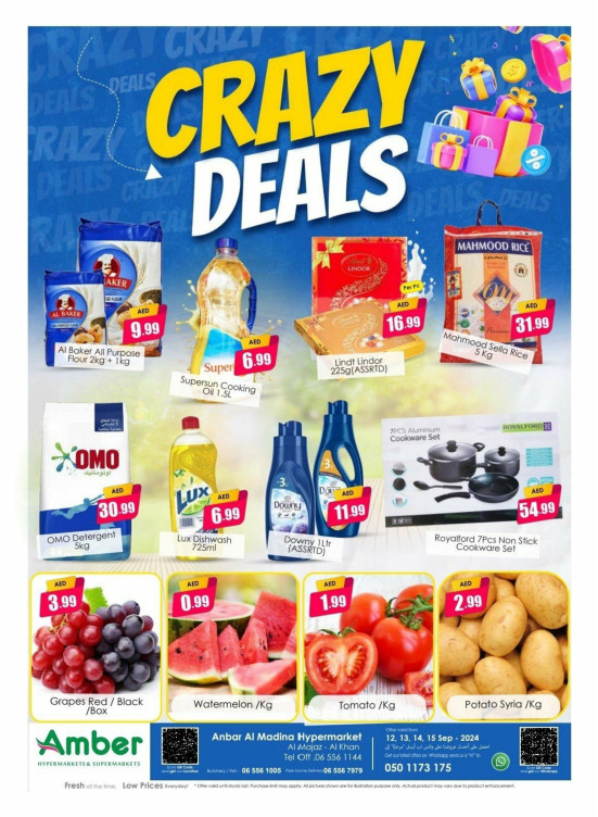 Crazy Deals - Al Khan from Amber until 15th September - Amber UAE ...