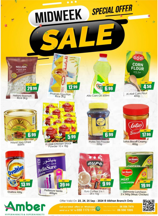Midweek Sale - Al Khan from Amber until 25th September - Amber UAE ...
