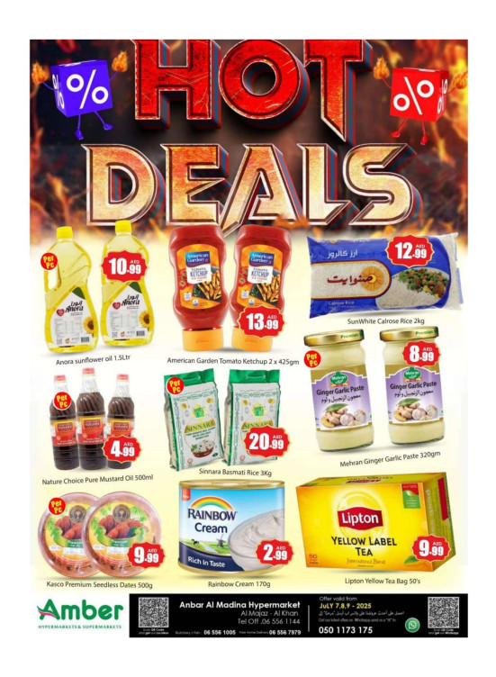 Hot Deals - Al Khan from Amber until 9th July - Amber UAE Offers ...