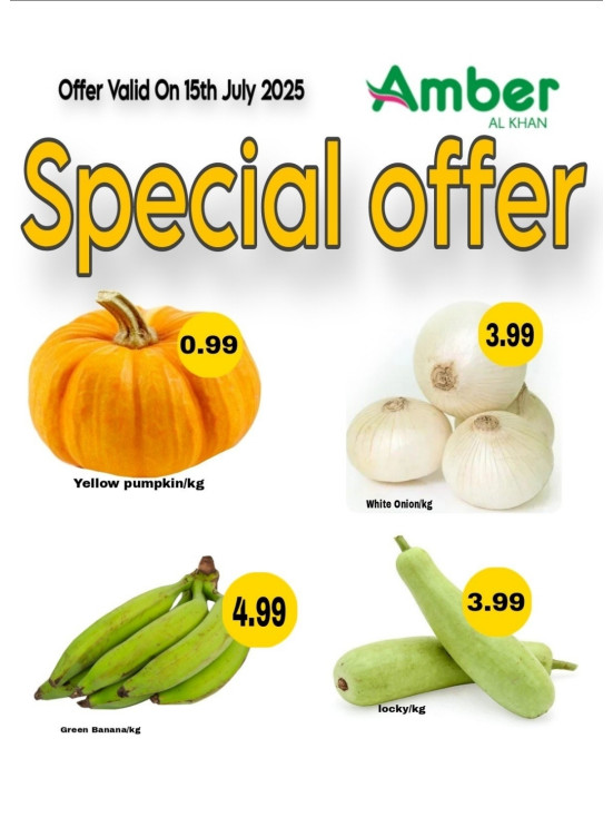 Special Offers - Al Khan from Amber until 15th July - Amber UAE Offers ...