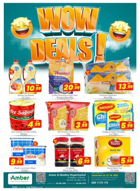 Wow Deals - Al Khan from Amber until 24th September - Amber UAE Offers ...