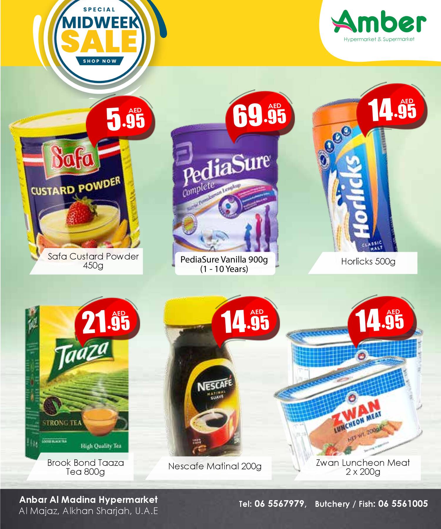 Special Midweek Sale from Amber until 10th August - Amber Offers ...