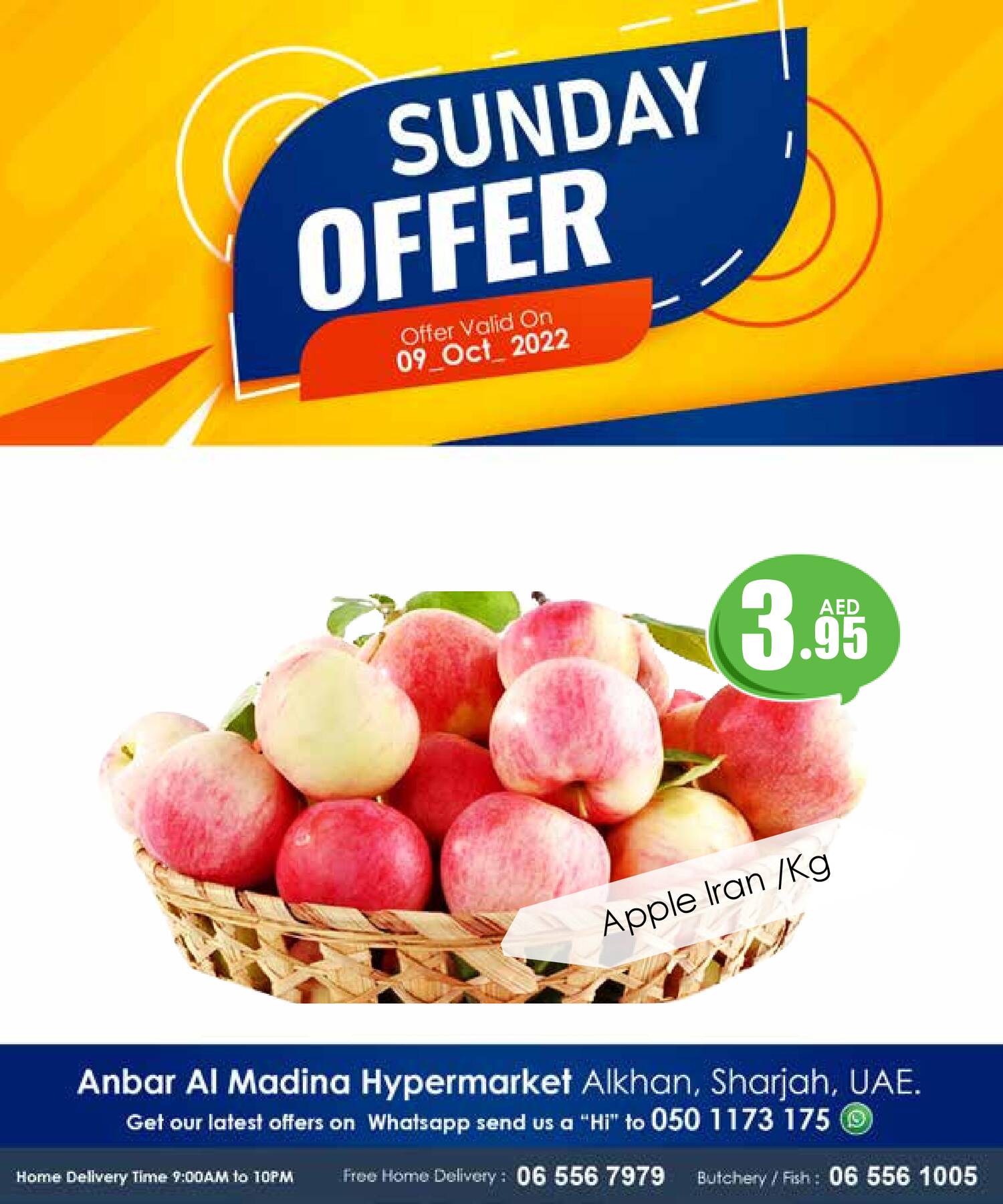 Sunday Offers from Amber until 9th October - Amber Offers & Promotions