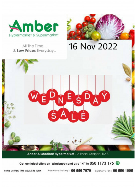 Wednesday Sale from Amber until 16th November - Amber UAE Offers ...