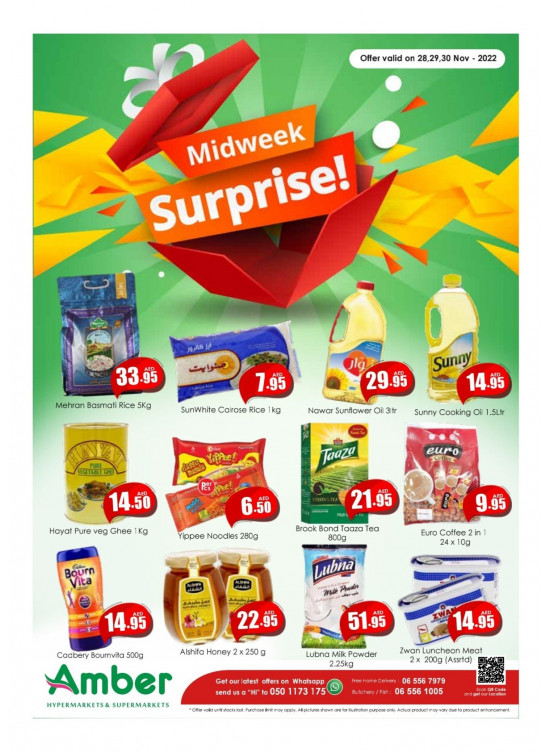 Midweek Sale from Amber until 30th November - Amber UAE Offers & Promotions