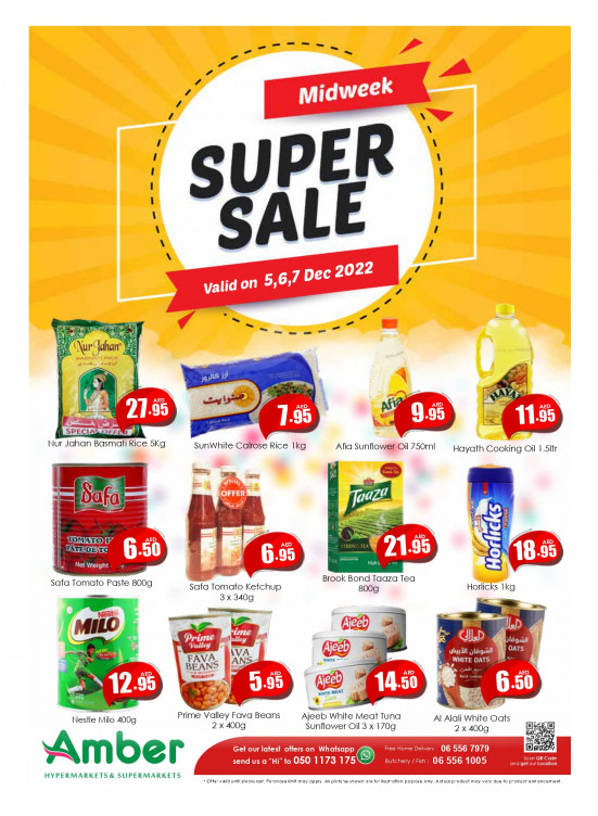 Midweek Sale from Amber until 7th December - Amber UAE Offers & Promotions