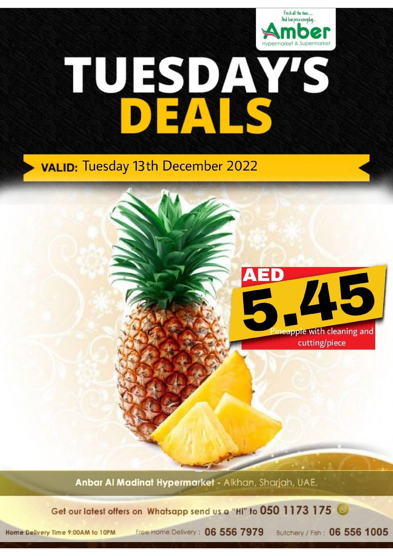Tuesday Deals from Amber until 13th December - Amber Offers & Promotions
