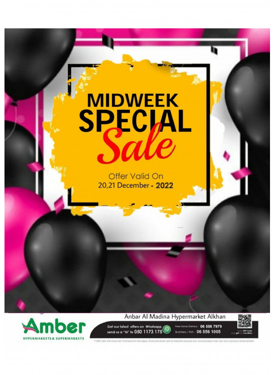 Midweek Sale from Amber until 21st December - Amber UAE Offers & Promotions