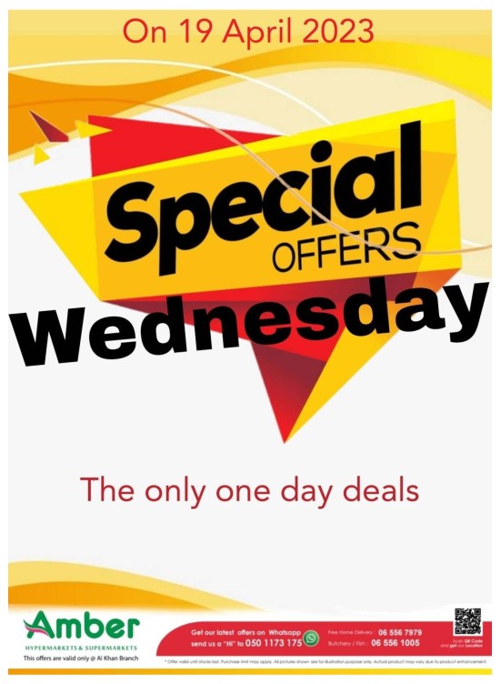 Wednesday Deals - Al Khan from Amber until 19th April - Amber UAE ...