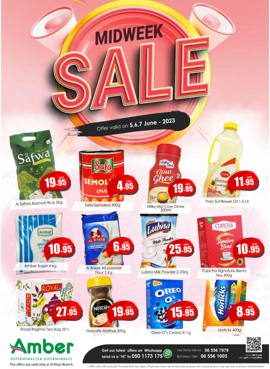 Midweek Sale - Al Khan from Amber until 7th June - Amber UAE Offers ...