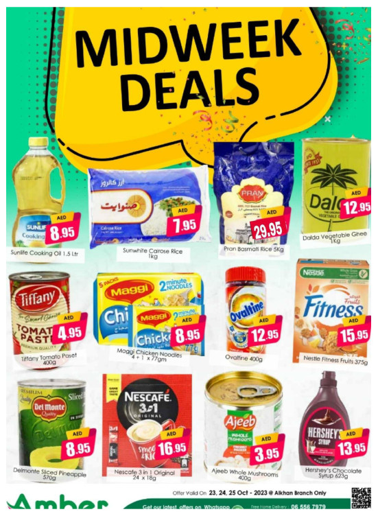 Midweek Deals - Al Khan from Amber until 25th October - Amber UAE ...