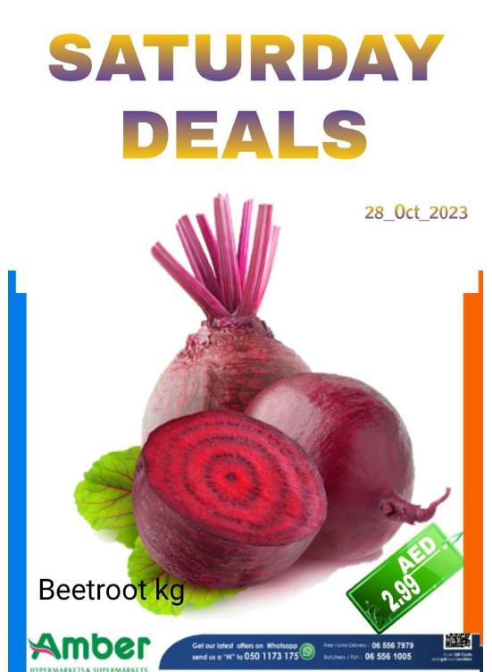Saturday Offers - Al Khan from Amber until 27th October - Amber UAE ...