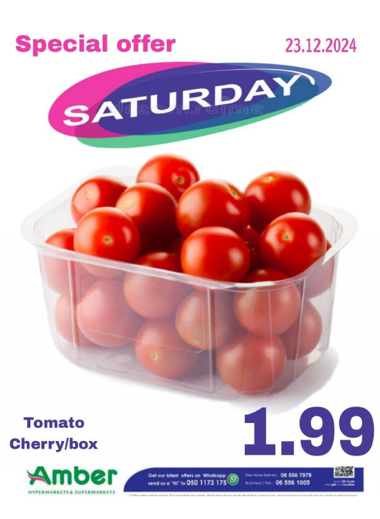 Saturday Deals from Amber until 23rd March - Amber UAE Offers & Promotions