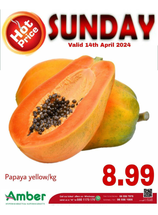 Sunday Deals from Amber until 14th April - Amber UAE Offers & Promotions