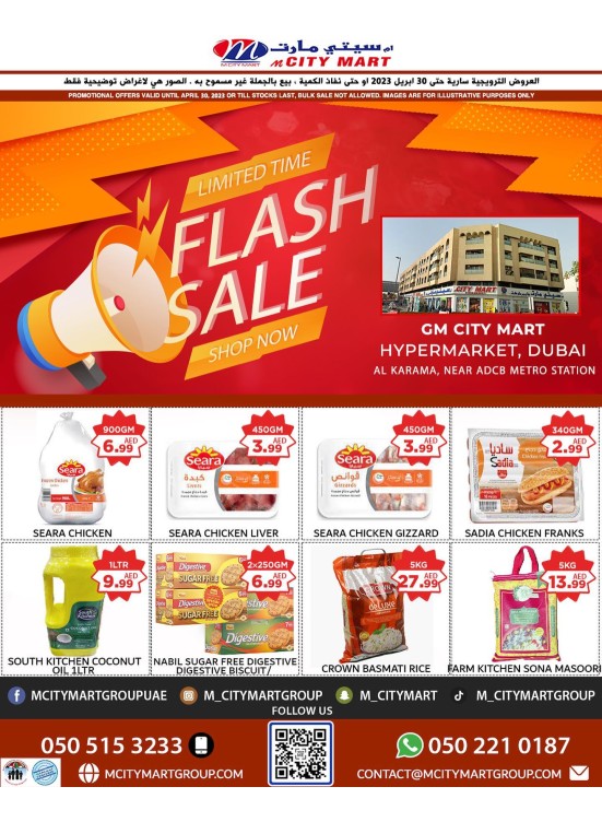 Flash Sale - Al Karama, Dubai from M City Mart until 30th April - M ...