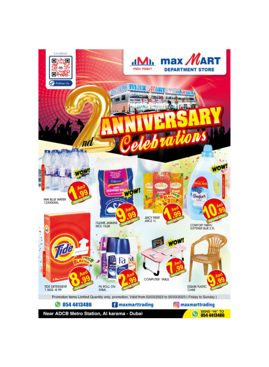 Big Sale - Al Karama, Dubai from Max Mart until 5th March - Max Mart ...