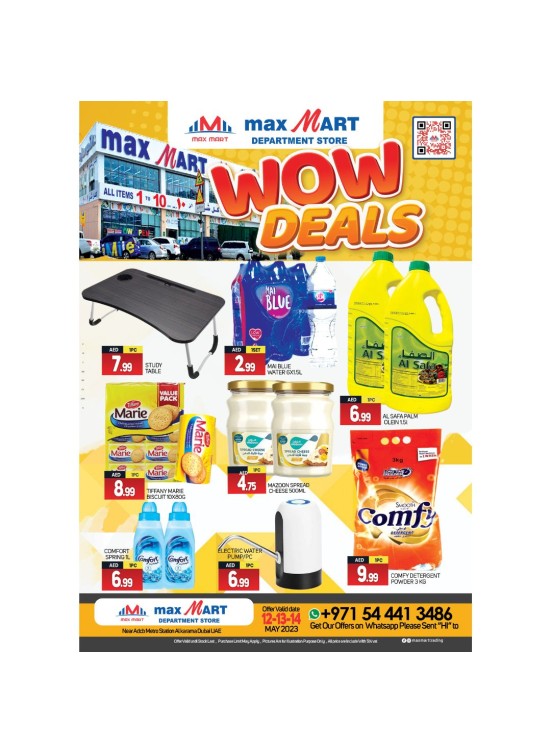 Wow Deals - Al Karama, Dubai from Max Mart until 14th May - Max Mart ...
