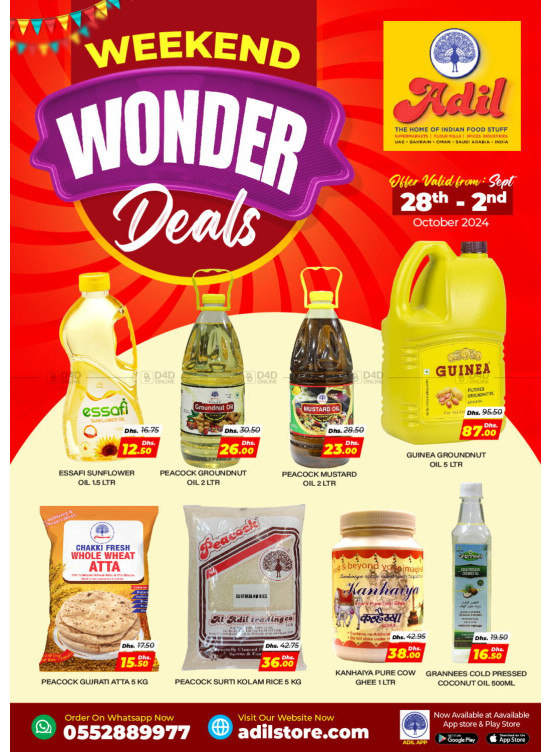 Weekend Deals from Al Adil until 2nd October - Al Adil UAE Offers ...