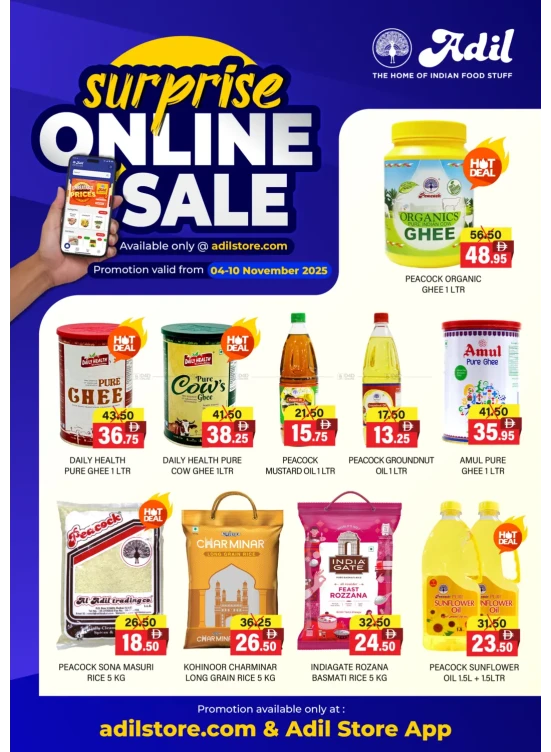 Surprise Online Sale from Al Adil until 10th November - Al Adil UAE ...