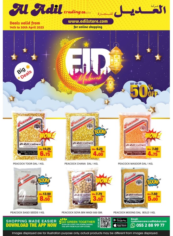 Eid Deals from Al Adil until 30th April - Al Adil UAE Offers & Promotions