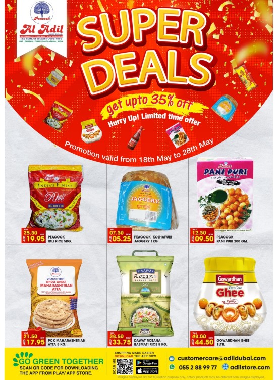 Super Deals from Al Adil until 28th May - Al Adil UAE Offers & Promotions