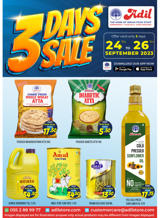 3 Days Sale from Al Adil until 26th September - Al Adil UAE Offers ...