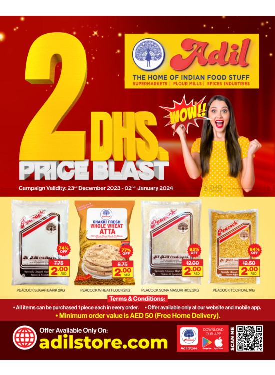 2 DHS Price Blast from Al Adil until 2nd January - Al Adil UAE Offers ...