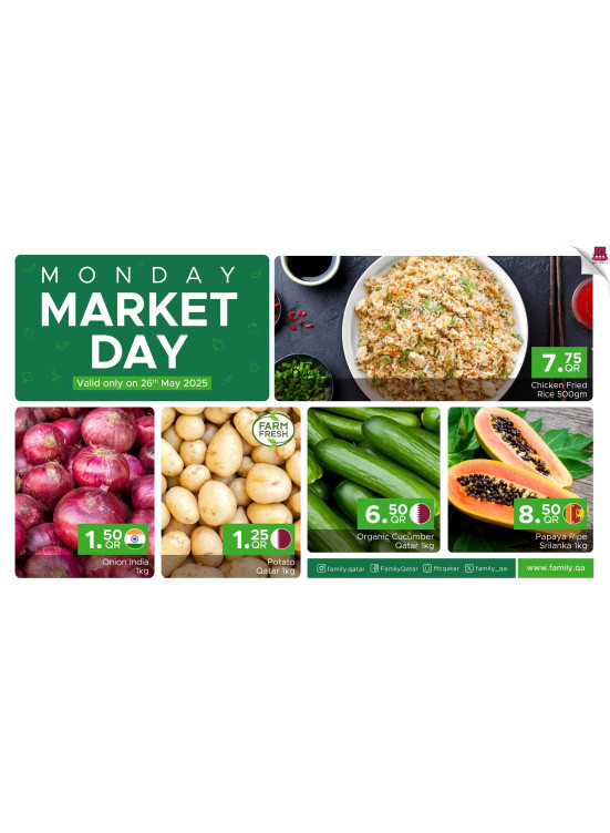 Monday Market Day Deals from Family Food Centre until 26th May - Family ...
