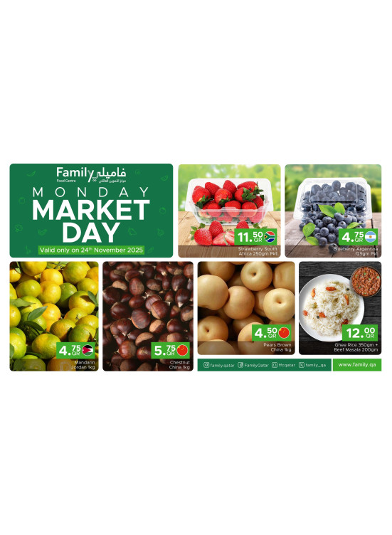 Monday Market Day Deals from Family Food Centre until 24th November ...