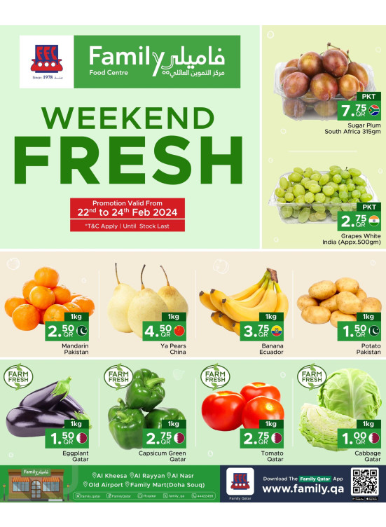 Weekend Fresh Offers from Family Food Centre until 24th February ...