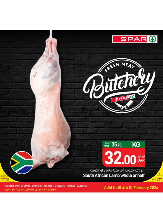 Fresh Butchery Offers from SPAR until 4th February - SPAR Qatar Offers ...
