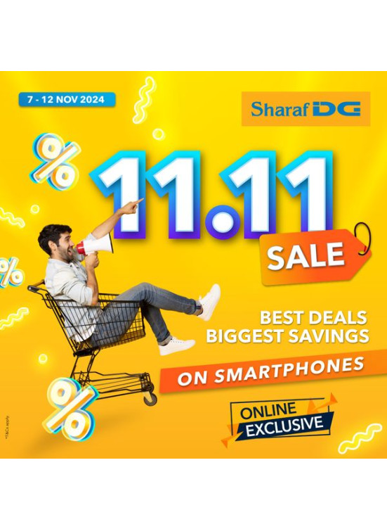 11.11 Sale from Sharaf DG until 12th November - Sharaf DG UAE Offers ...